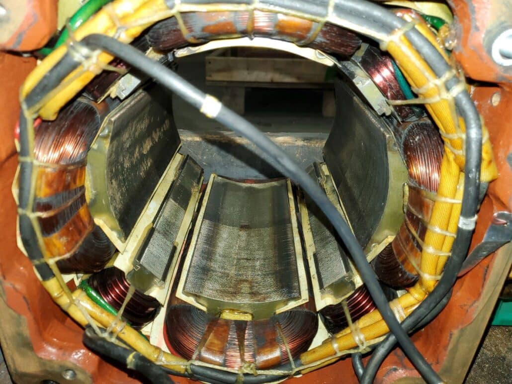 stator windings for failed dc main drive motor | Dreisilker Electric Motors